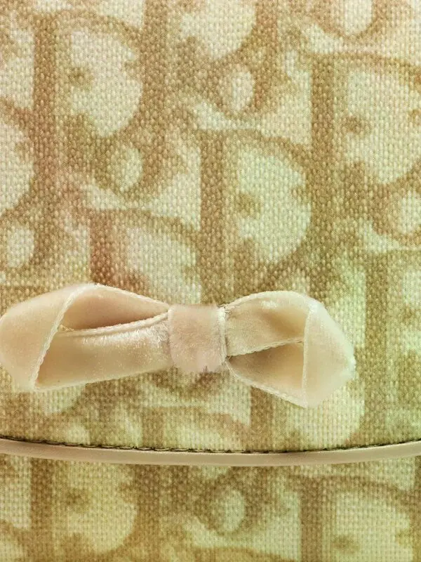 Dior 2005 Trotter Bow-detail Wallet