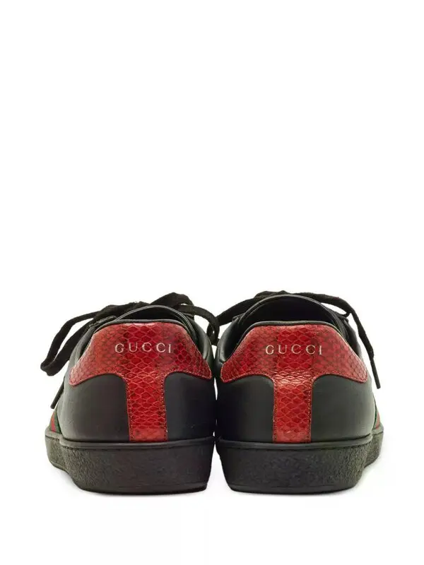 Gucci Ace Web Stripe Sneakers