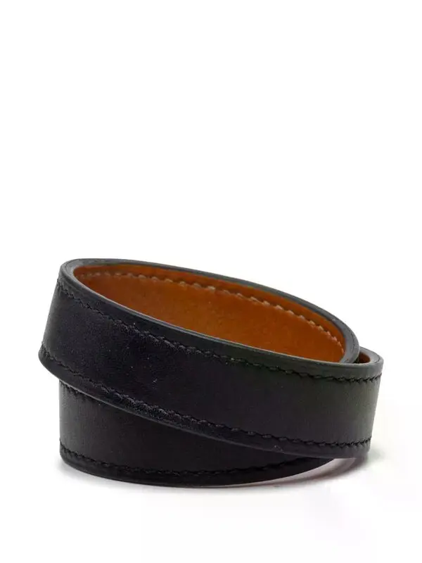Hermès 2016 Double Tour Leather Bracelet