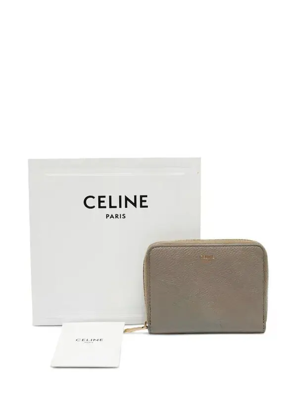 Celine 2019 Zip-around Leather Wallet