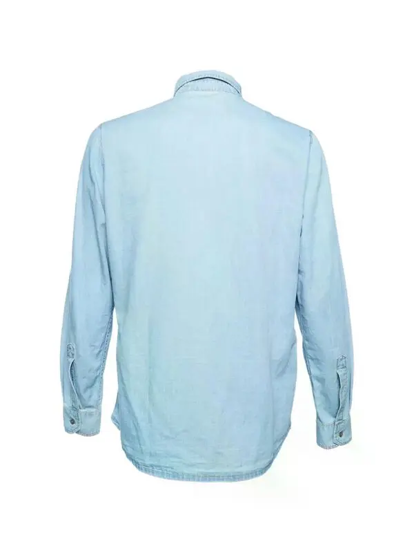 Moschino Teddy-patch Chambray Shirt
