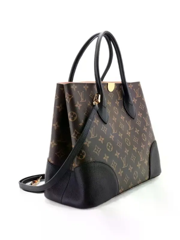 LOUIS VUITTON Flandrin Handbag In Monogram Canvas And Leather - Black