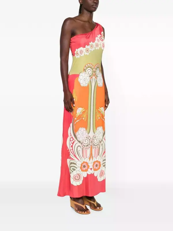 La DoubleJ One-shoulder Maxi Dress