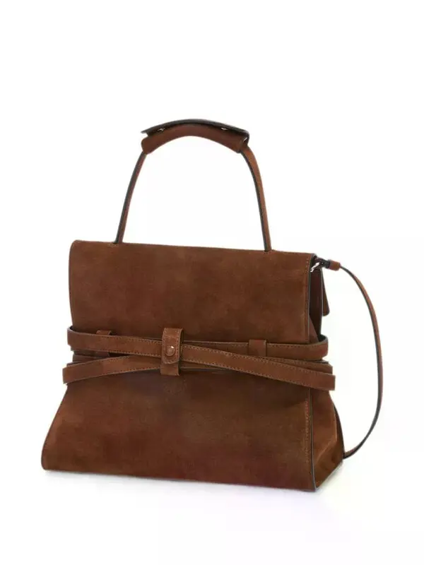 Moschino Tie Me Regular Handbag - Brown
