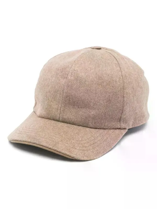 Sease Cashmere Cap - Brown