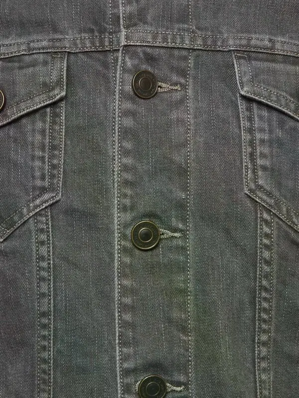 ALLSAINTS Corduroy Collar Denim Jacket