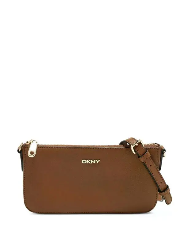 Dkny Leather Zip-top Cross Body Bag