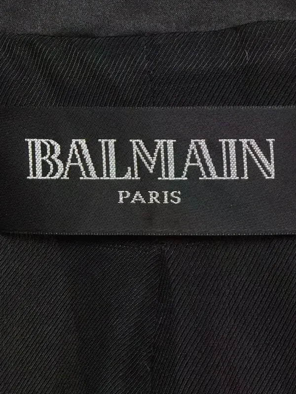 Balmain Stripe Pattern Open-front Blazer