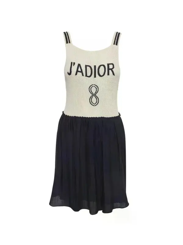 Dior Square Neck Mini Dress