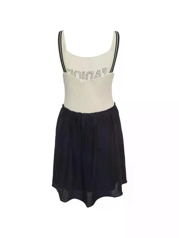 Dior Square Neck Mini Dress