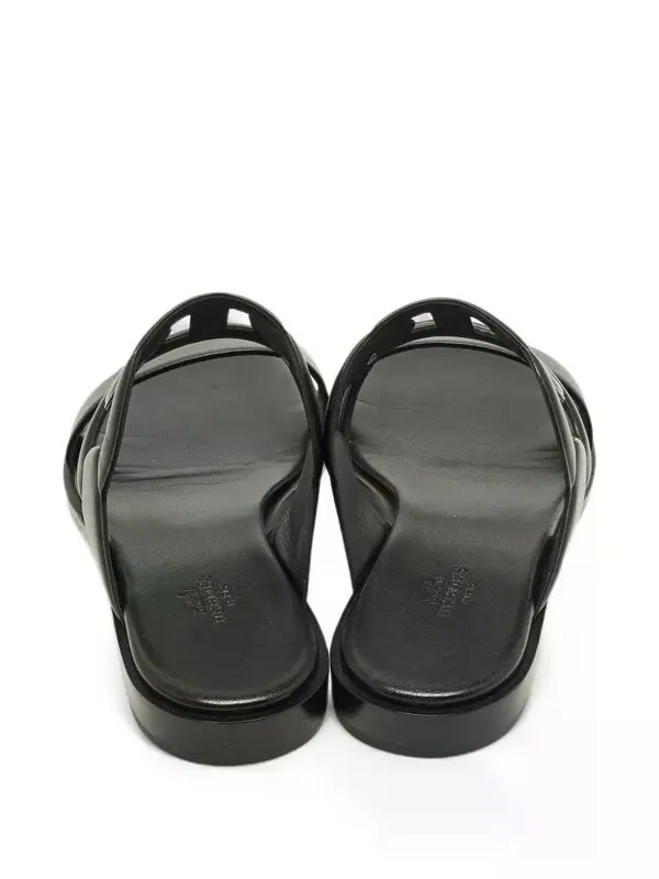 Hermès Lagune Leather Sandals