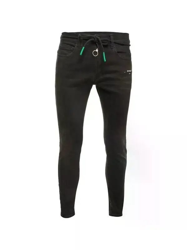 Off-White Logo Detail Pocket Jeans