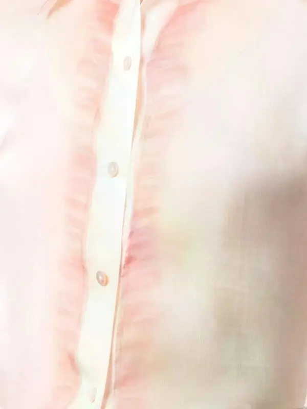 Alberta Ferretti Silk Gradient Shirt
