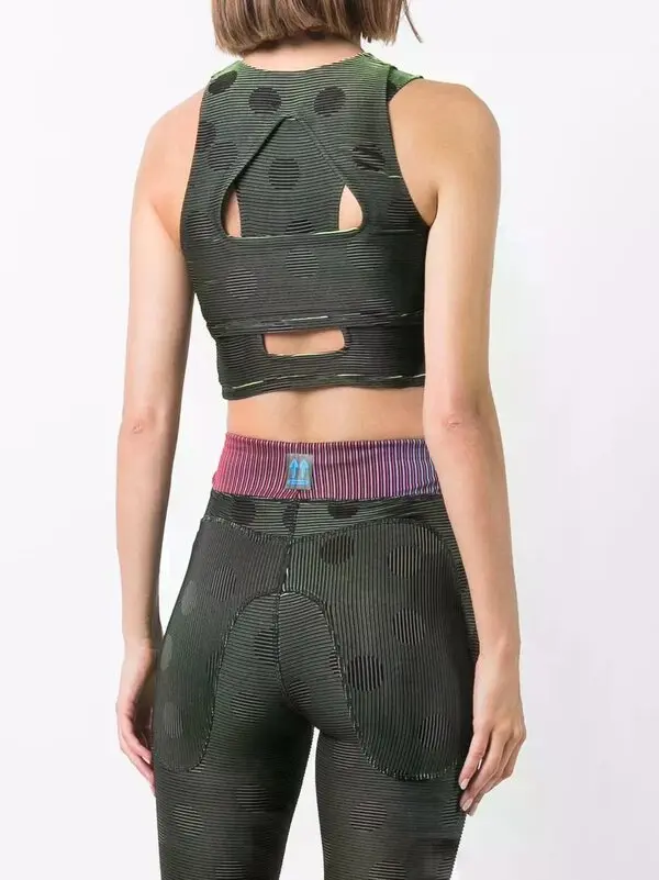Nike X Off White Polka-dot Print Performance Top