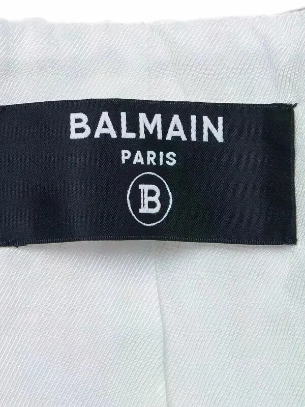 Balmain Tweed Cropped Jacket