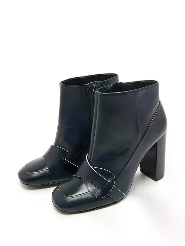 Tory Burch Bond Leather Ankle Boots