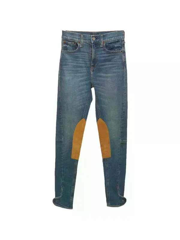 Polo Ralph Lauren Suede Patch Jeans - Blue