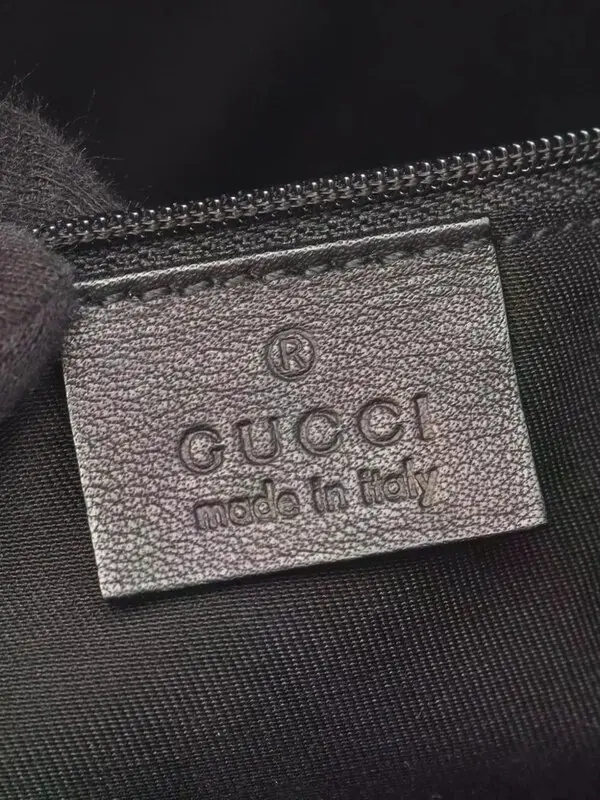Gucci Gg Canvas Abbey D-ring Tote Bag - Black