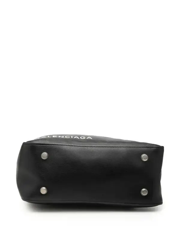 Balenciaga Leather Triangle Duffle Bag Satchel