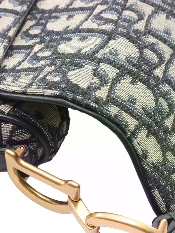 Dior Mini Saddle Bag - Blue