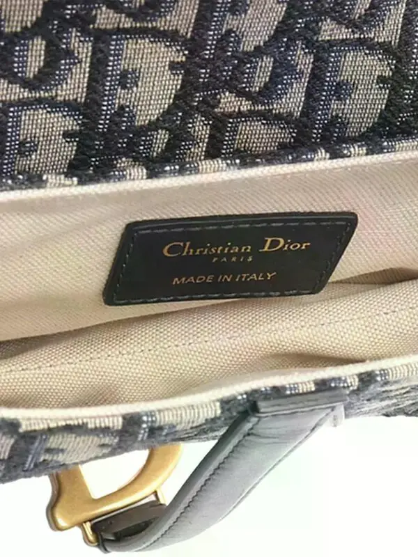 Dior Mini Saddle Bag - Blue