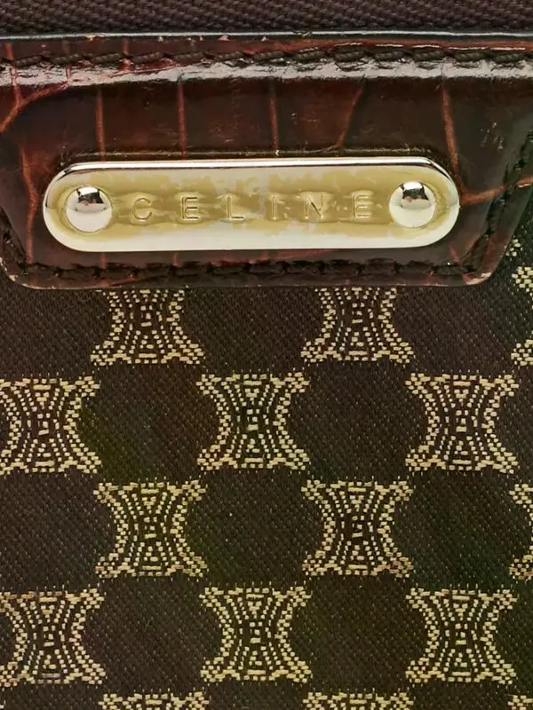 Celine 2008 Macadam Leather Wallet