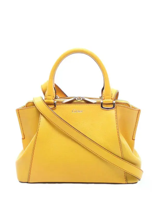 Cartier C De Satchel - Yellow