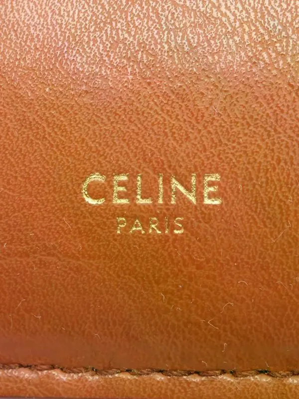 Celine Smooth Calfskin Flat Cabas Handbag - Brown
