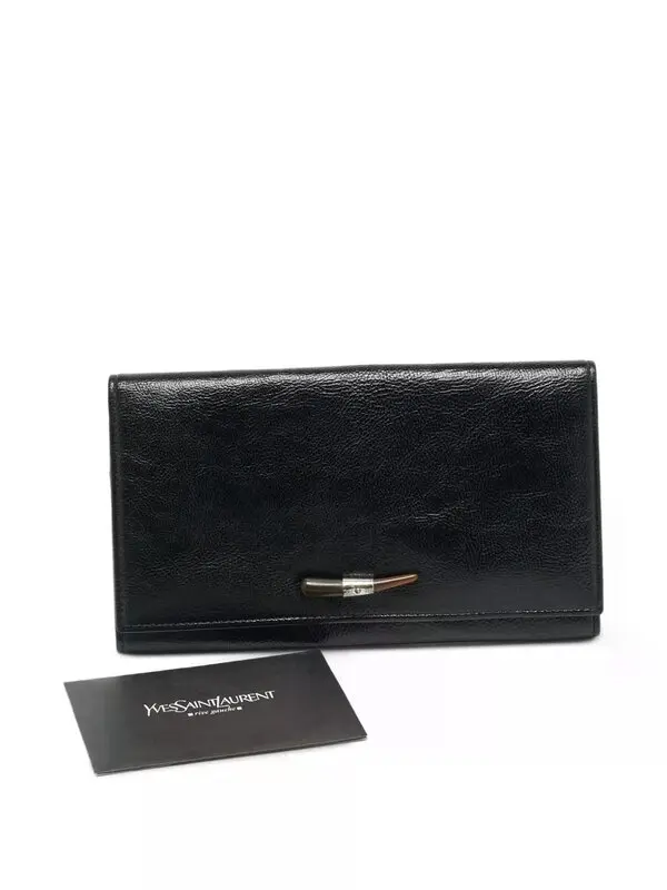 Saint Laurent Mombasa Leather Wallet