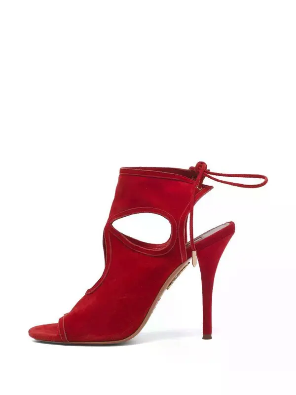 AQUAZZURA Sexy Thing Heeled Sandals - Red