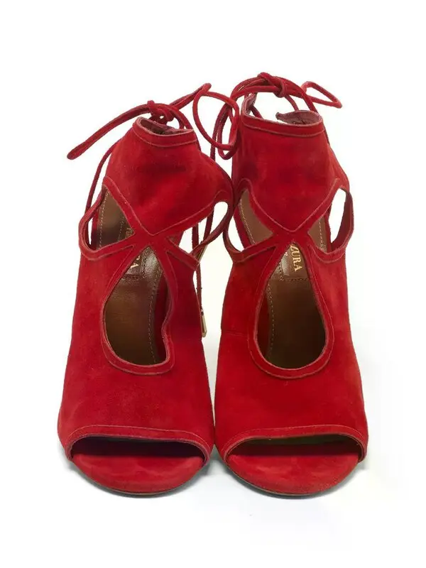 AQUAZZURA Sexy Thing Heeled Sandals - Red