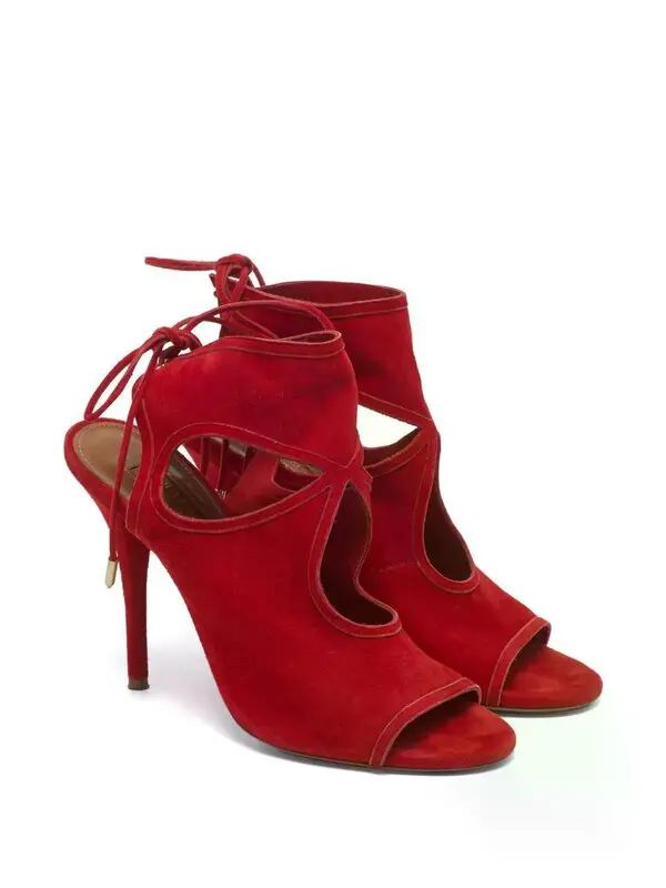 AQUAZZURA Sexy Thing Heeled Sandals - Red