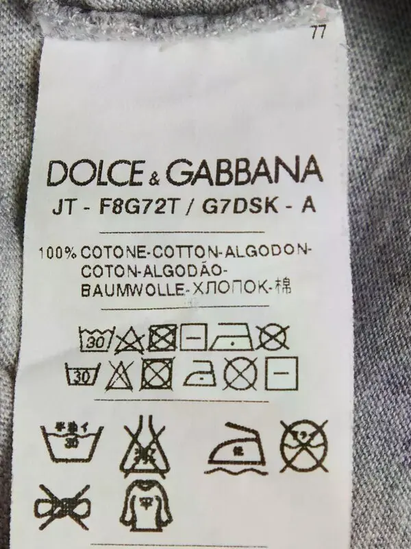 Dolce & Gabbana Claudia Schiffer Graphic Print T-shirt