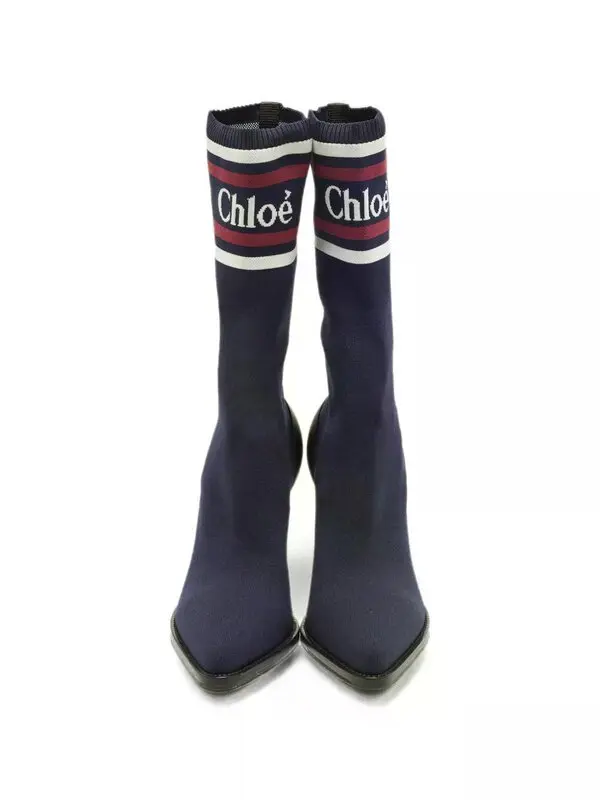 Chloé Tracey Sock-style Stiletto Boots
