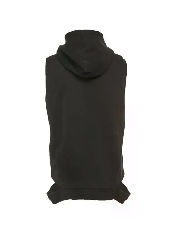 Givenchy Sleeveless Hoodie With Cut-out Detail