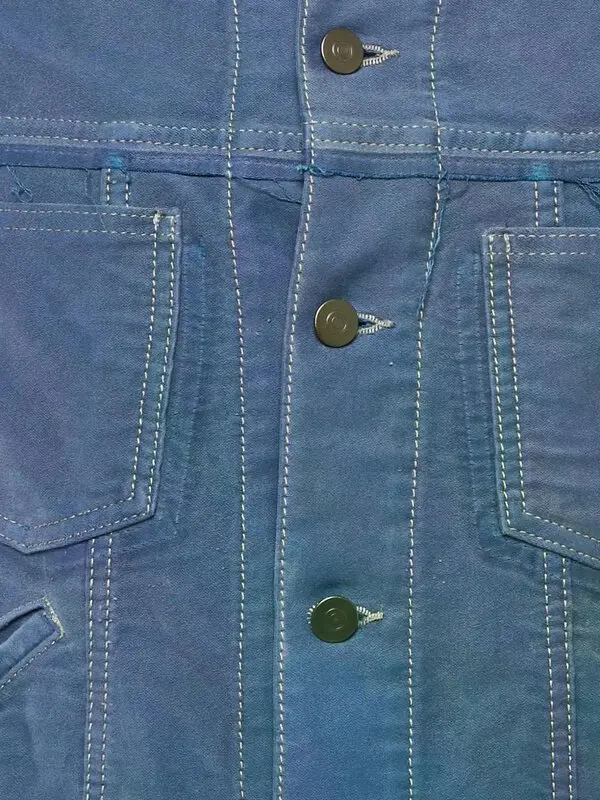 MAISON MARGIELA Raw-edge Buttoned Jacket