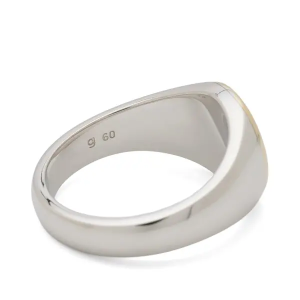 Tom Wood Why Me Ring Gold Top
