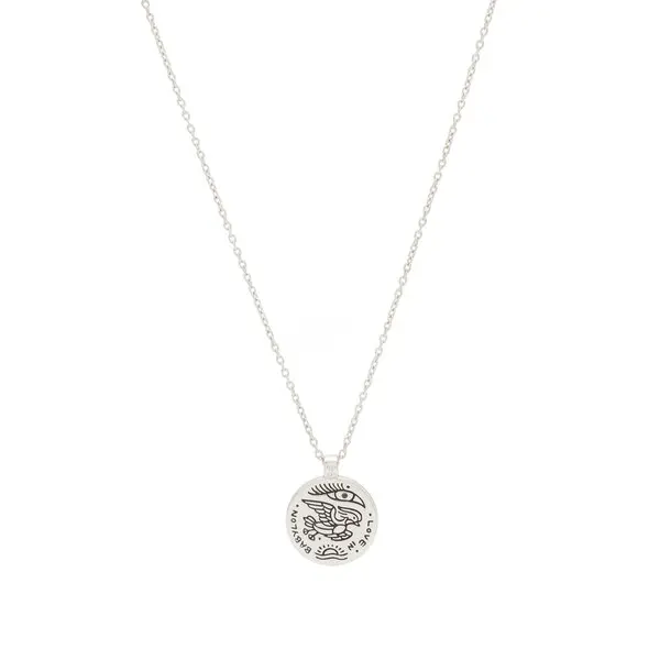 Tom Wood 20.5" Love In Babylon Pendant - Silver