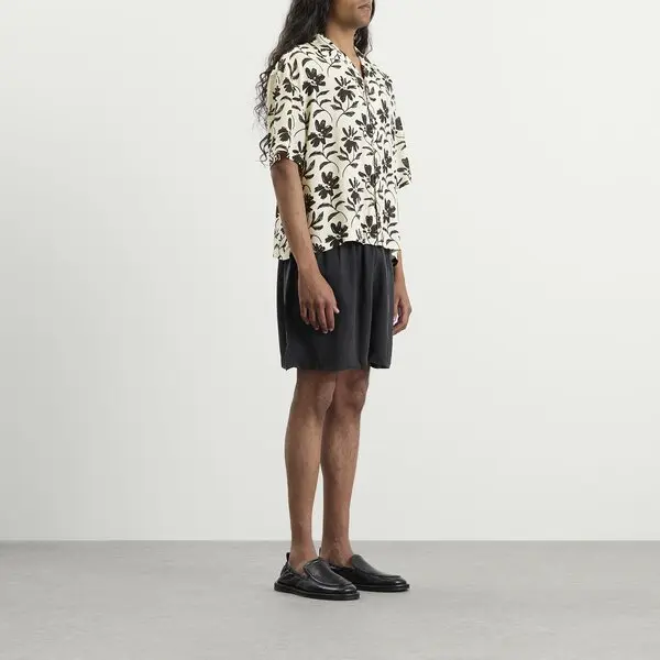 MKI MIYUKI ZOKU Floral Linen Vacation Shirt