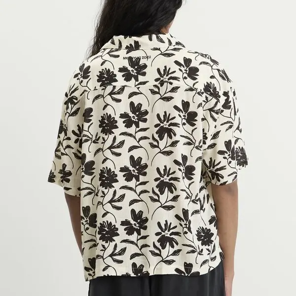 MKI MIYUKI ZOKU Floral Linen Vacation Shirt
