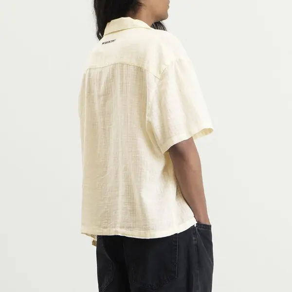 MKI MIYUKI ZOKU Loose Weave Check Vacation Shirt