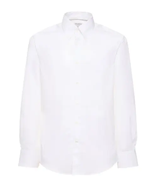 Brunello Cucinelli Twill Button Shirt