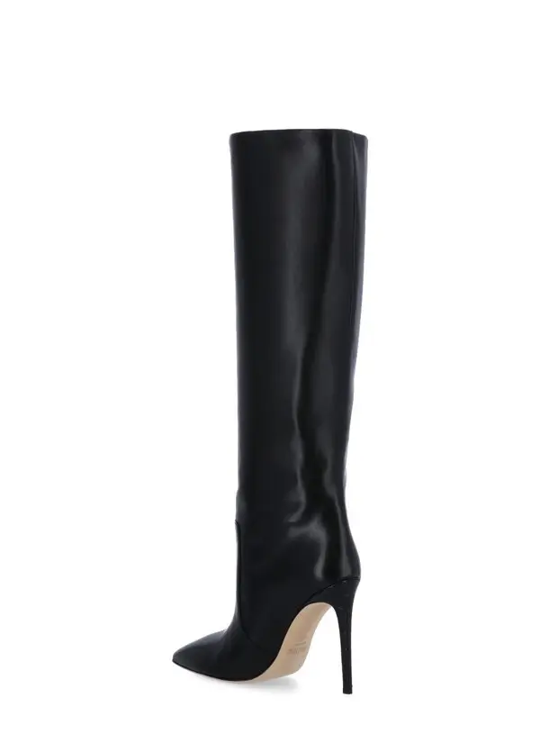 Paris Texas Pointed-toe Knee-high Stiletto Boots