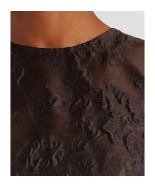 EMILIA WICKSTEAD Flared Embroidered Midi Dress