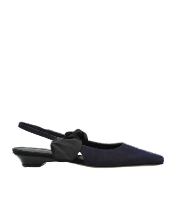NEOUS Uba Bow-detail Flat Shoes