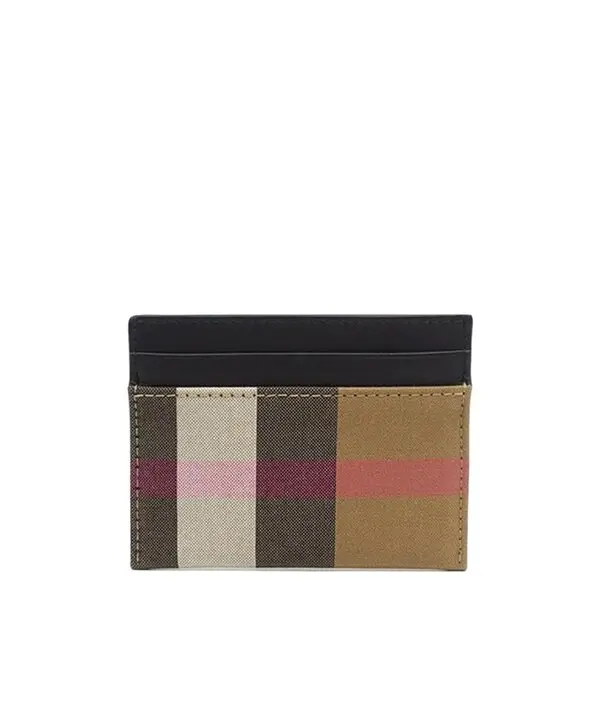 Burberry Check Card Case