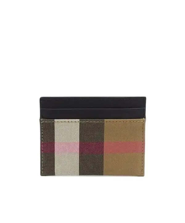 Burberry Check Card Case