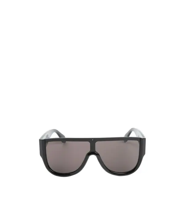 Alaïa Shield Frame Sunglasses - Black