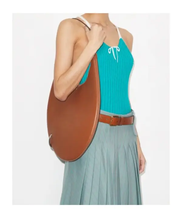 Tory Burch Pierced Soft Shoulder Bag