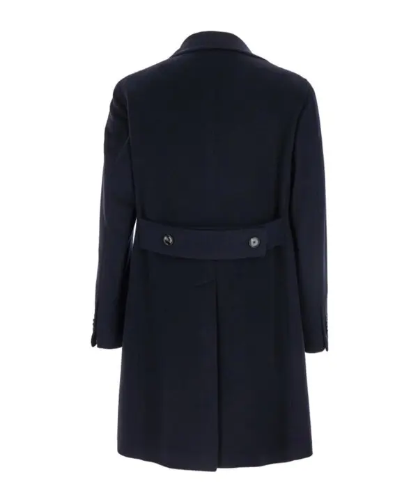 Tagliatore Long Sleeve Double-breasted Coat